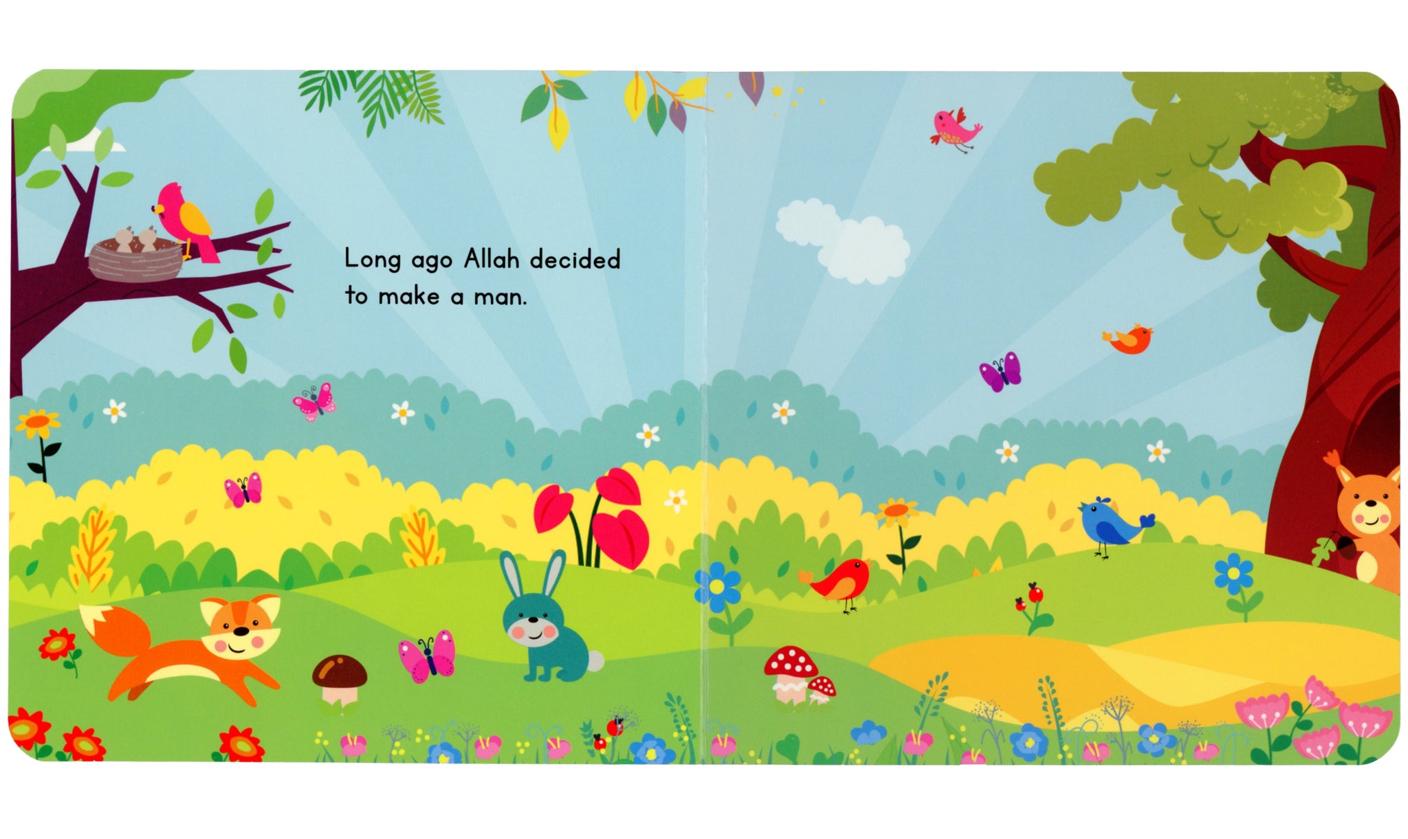 The Story of Prophet Adam Board Book – Anafiya Malaysia